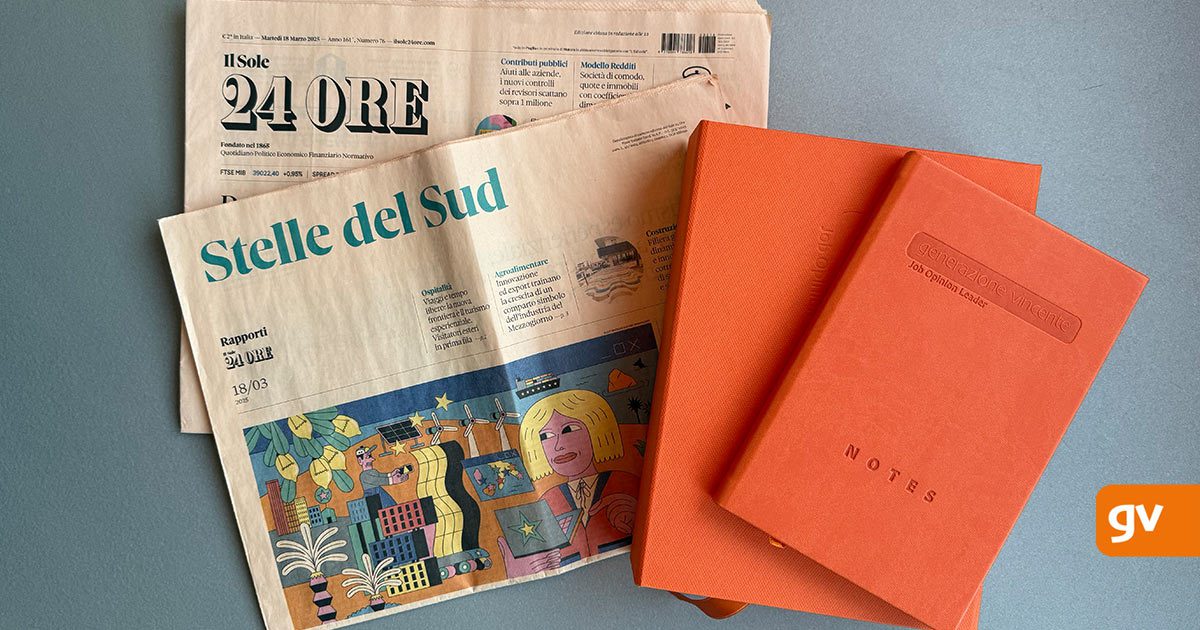 Generazione Vincente: nella Classifica "Stelle del Sud" del Sole 24 Ore